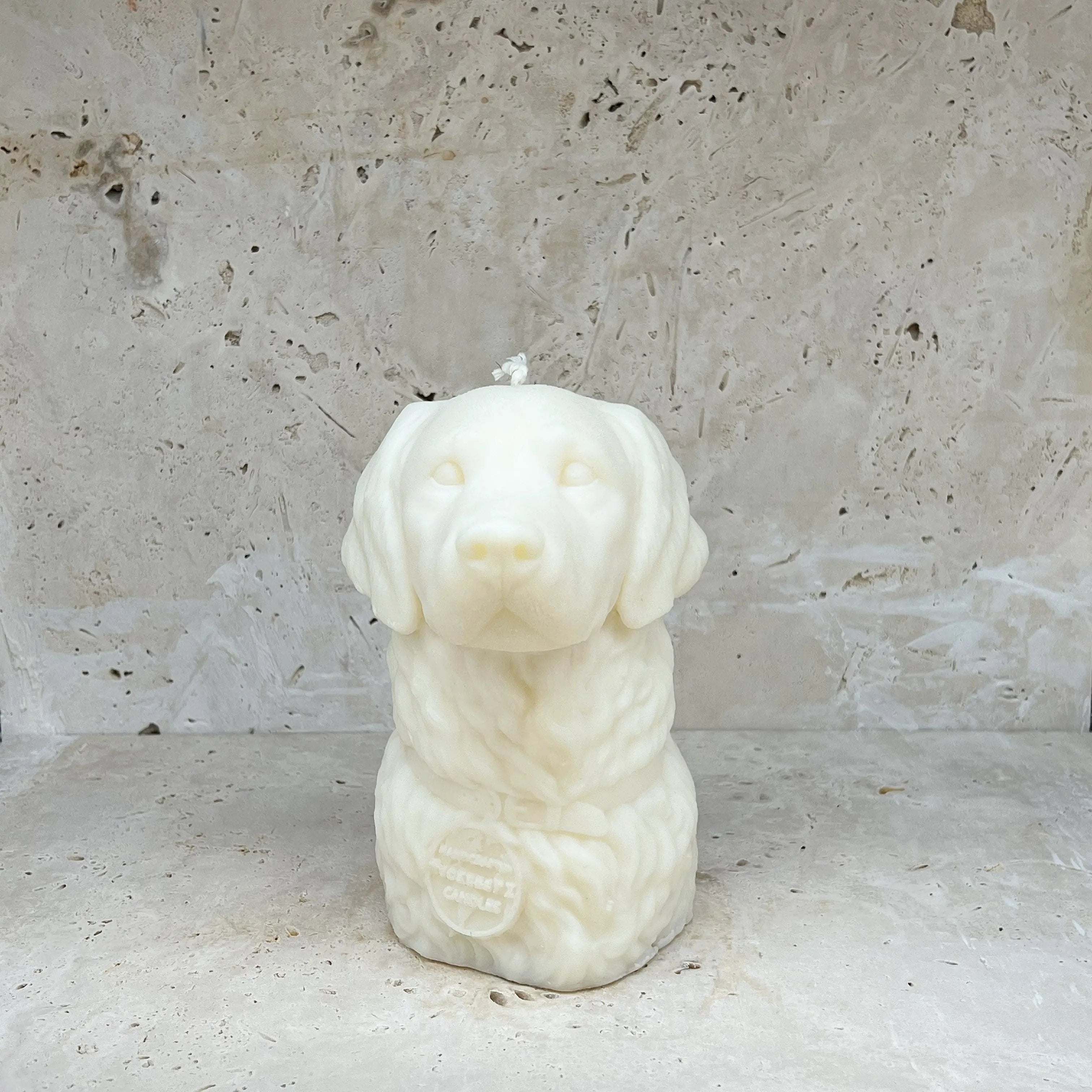 Golden Retriever Dog Candle | Sculptural Dog Candle UK – Adorn Sculpted ...
